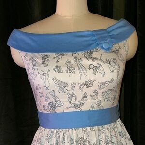 Disney | Dresses | Disney Classic Animation 5s Style Dress | Poshmark